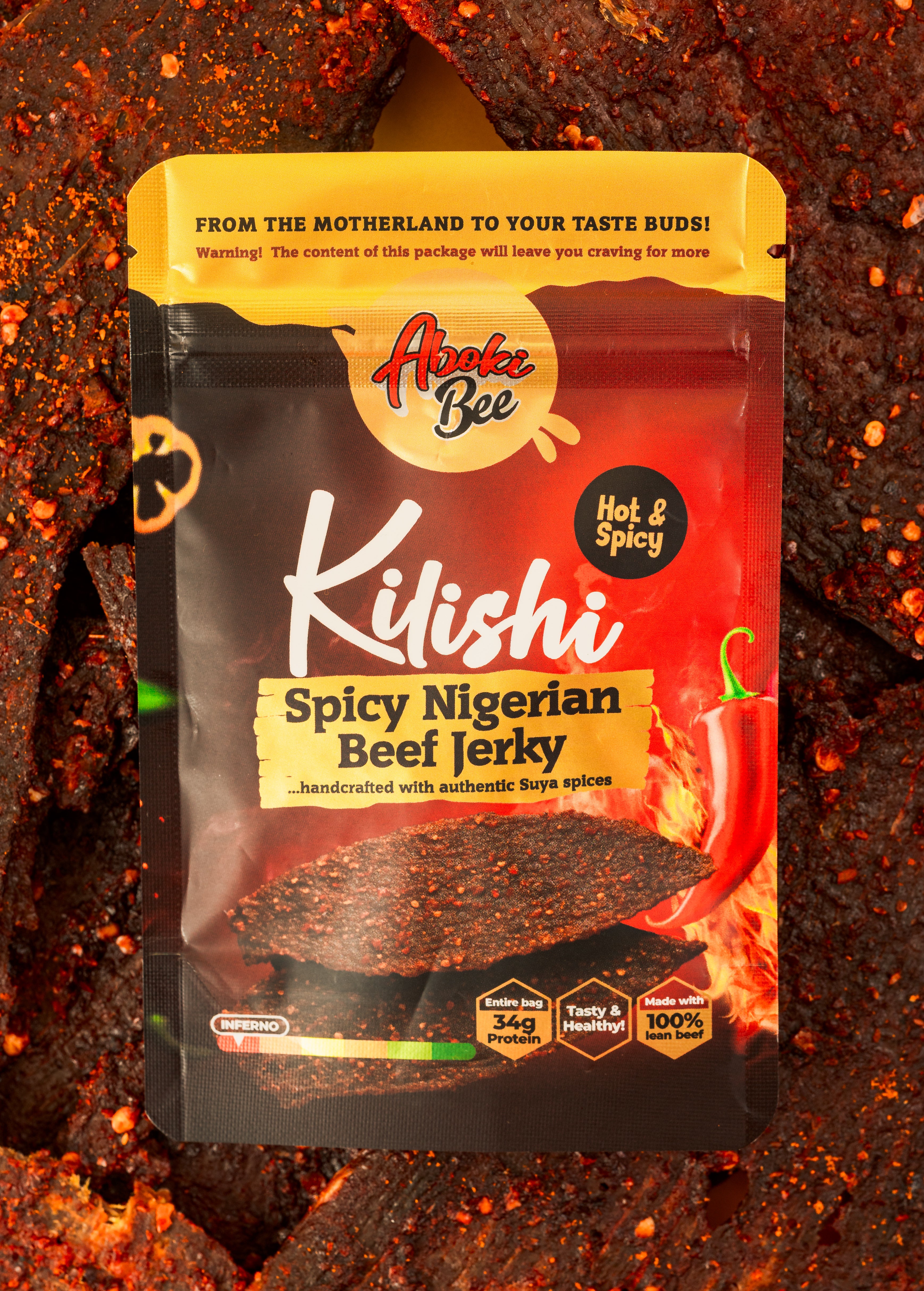 Hot and Spicy Nigerian Beef Jerky – AbokiBee Kilishi